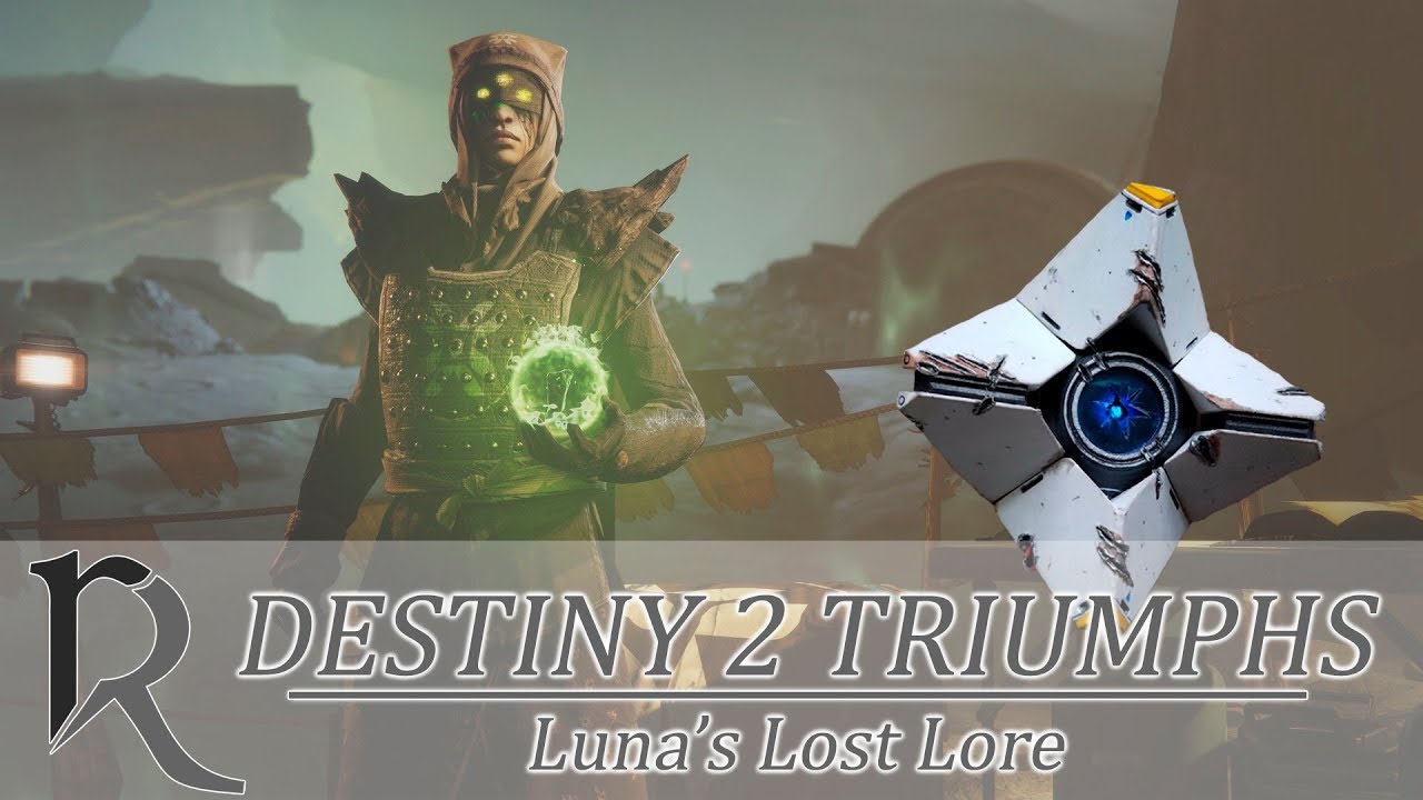 Destiny 2. Luna's Lost Lore (Истории: Пропавшие на Луне) - YouTube