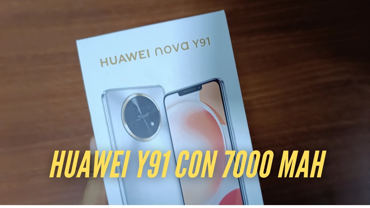 Huawei Y91 llega a Perú - Unboxing en Español - YouTube