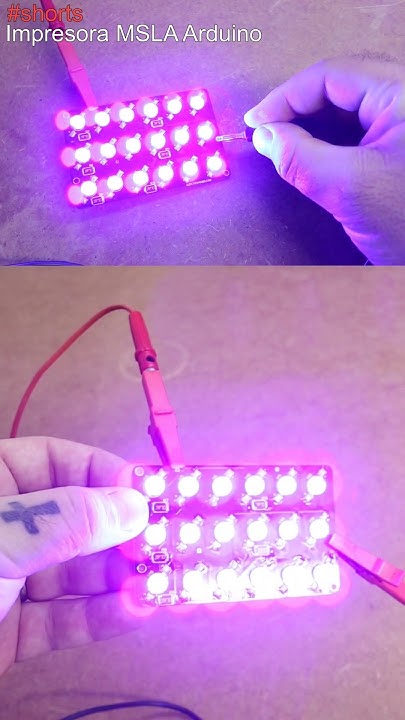 Impresora MSLA con Arduino #shorts - YouTube