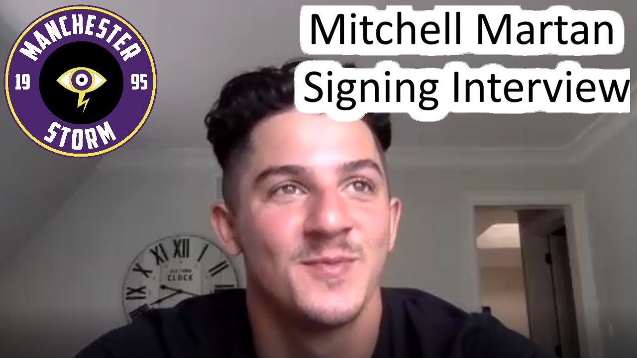 Mitchell Martan Signing Interview - YouTube