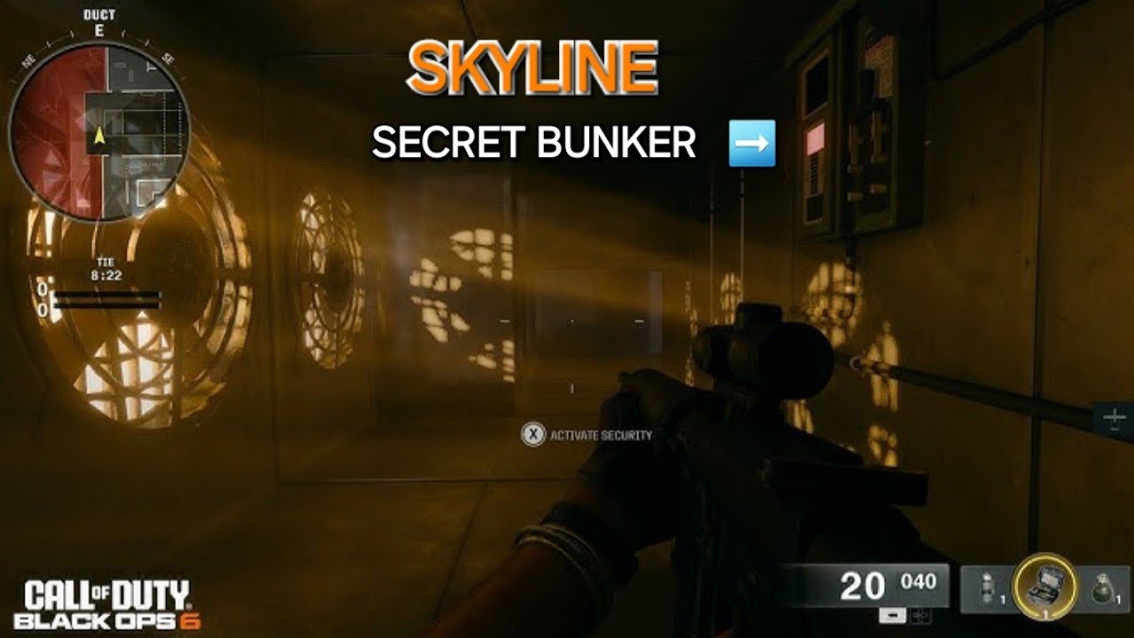 Black Ops 6 (Secret Bunker) - Skyline - YouTube