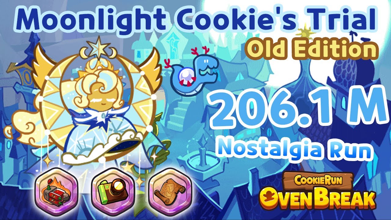[Cookie Run: OvenBreak] Moonlight Cookie's (Old) Trial - 206.1 M ...