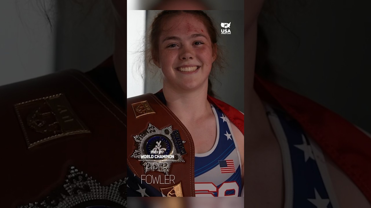 Piper Fowler is continuing the 🇺🇸 women’s wrestling tradition—World ...