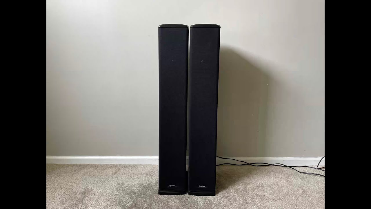 Definitive Technology BP-7006 Bipolar Array SuperTower 2 Way Tower Home ...