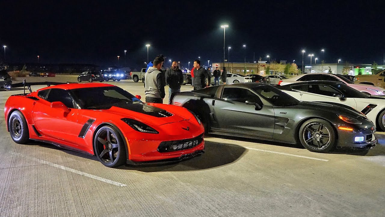 TX2K - STREET RACING in 1000hp Corvettes, 850hp Evo, Twin Turbo ...