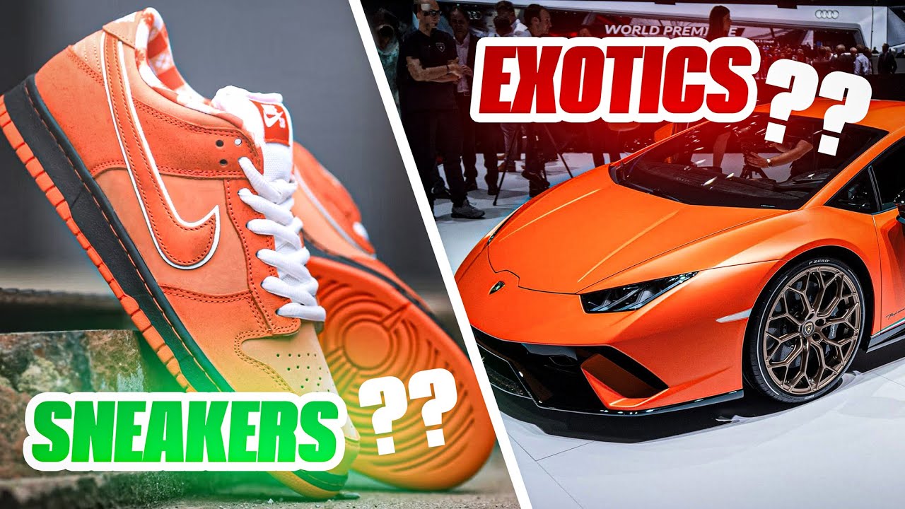 Sneakers vs. Exotics ft. @marcussharfvlogs - YouTube