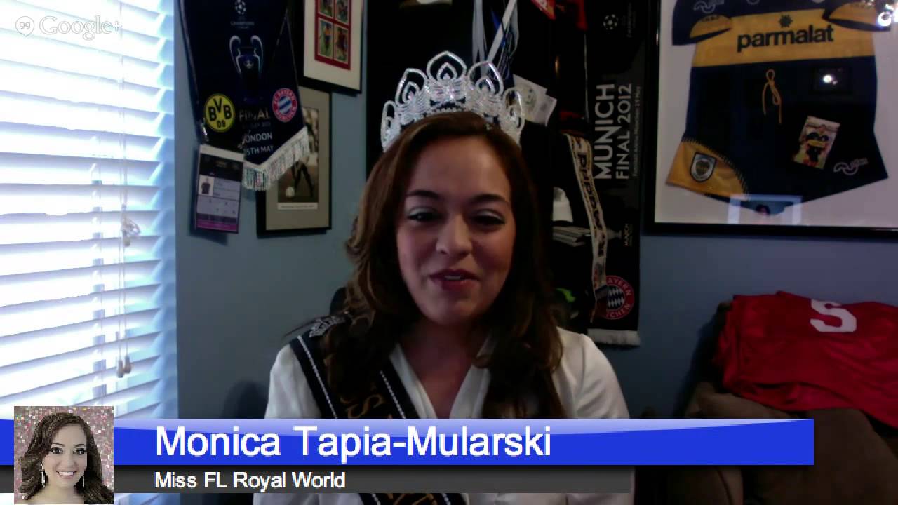 Episode 3-"A conversation with Monica Tapia-Mularski Miss Florida Royal ...
