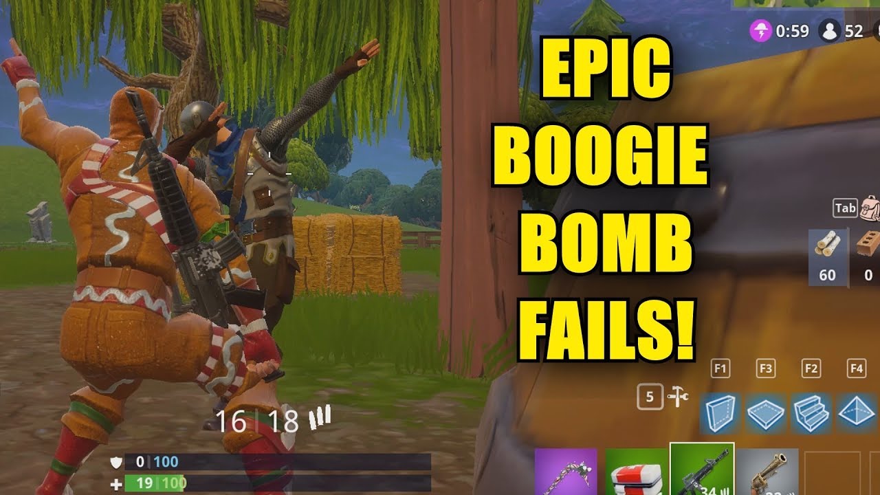 HILARIOUS BOOGIE BOMB DAB FAIL! (Falling For 2nd Place Fail) - YouTube