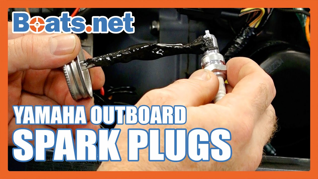 Yamaha 60HP Outboard Spark Plug Change | Outboard Spark Plug ...