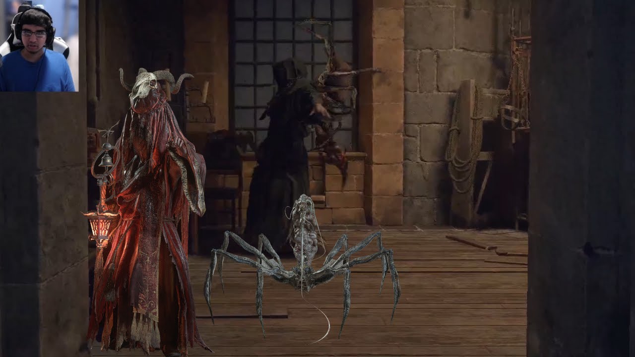 Spiders Will Not Stop Me(Resident Evil 4 Chapter 8 Reaction) - YouTube