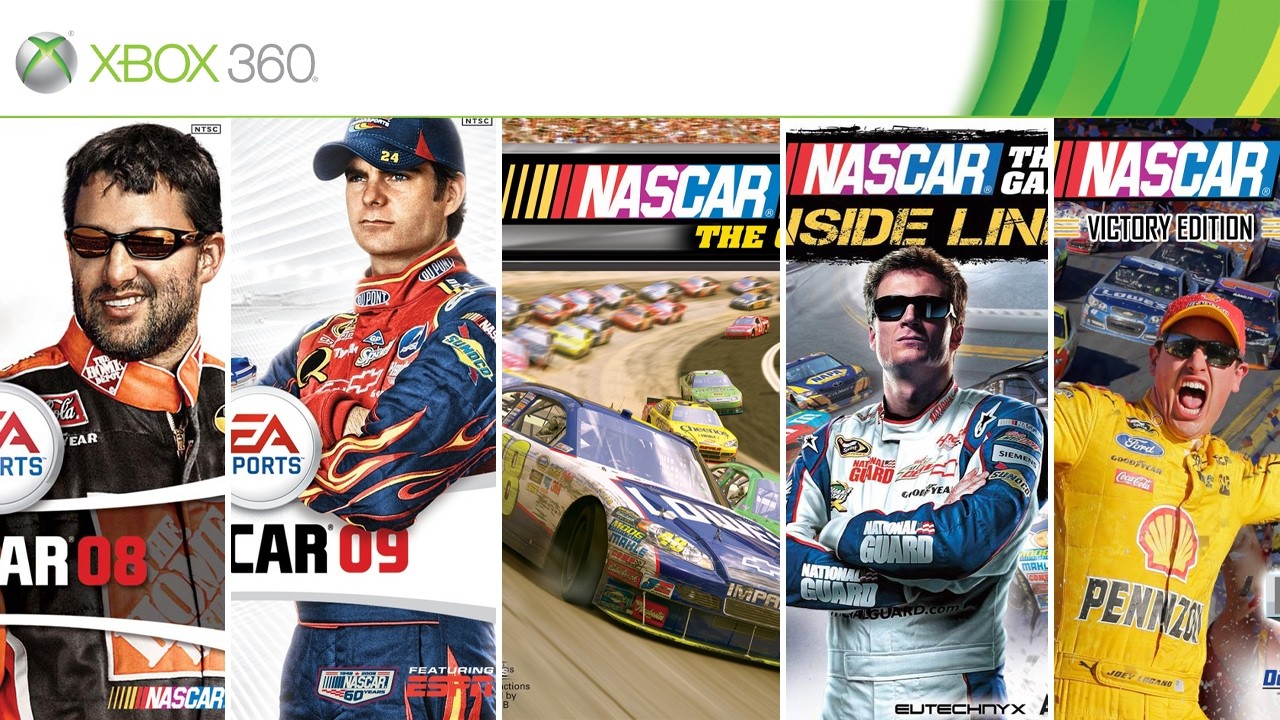 NASCAR Games for Xbox 360 - YouTube