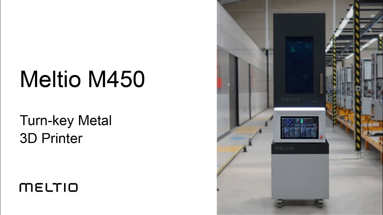 Meltio M450 Turn key Metal 3D Printer | 3D Monotech - YouTube