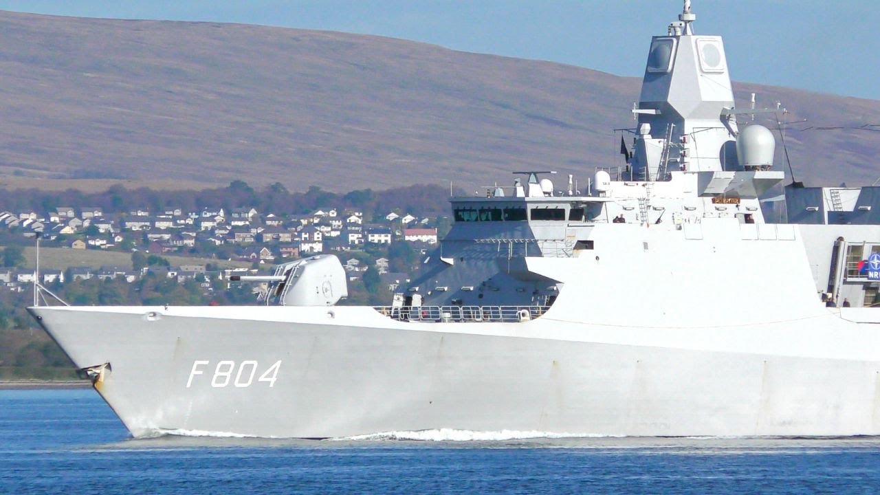 HNLMS De Ruyter (F804) - YouTube