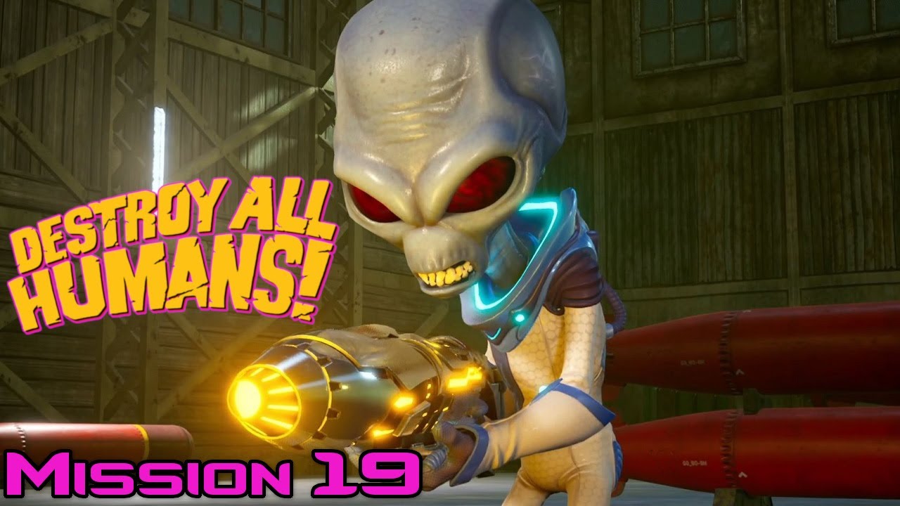 Armquist Vs. The Furons - Destroy All Humans! - Mission 19 - YouTube