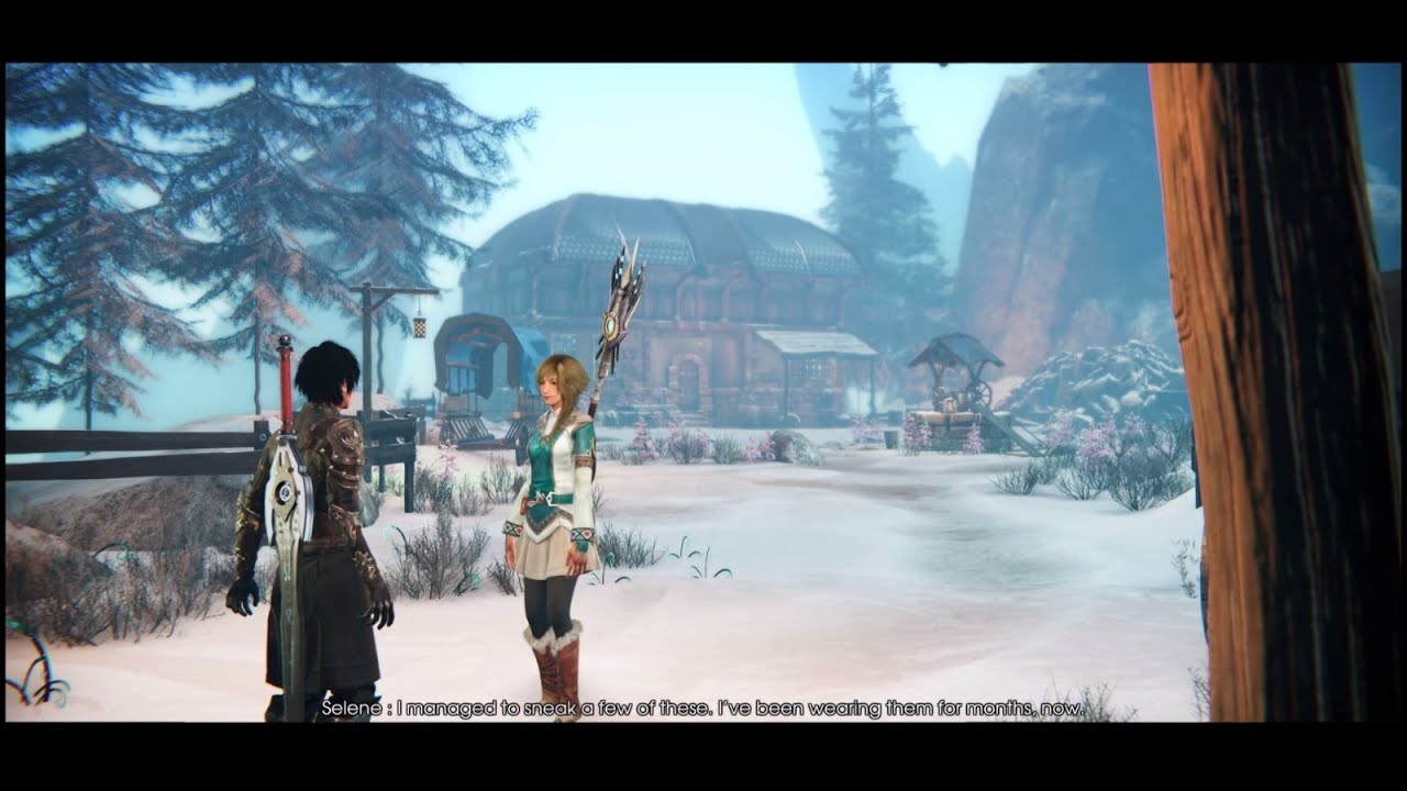 Daryon Meets up with Selene and Visits Mom - Edge Of Eternity - YouTube