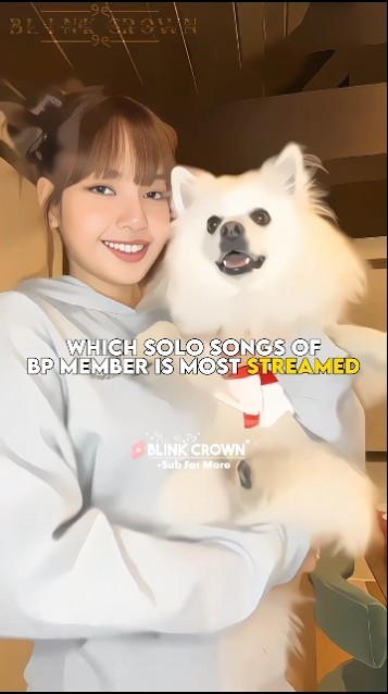 Which Solo Song Bp Members Is Most Streamed (Collab With @Rosie ...