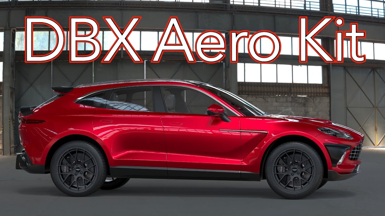 Aston Martin DBX Q Aero Kit: Carbon Fiber Roof Spoiler, Trunk Wing ...