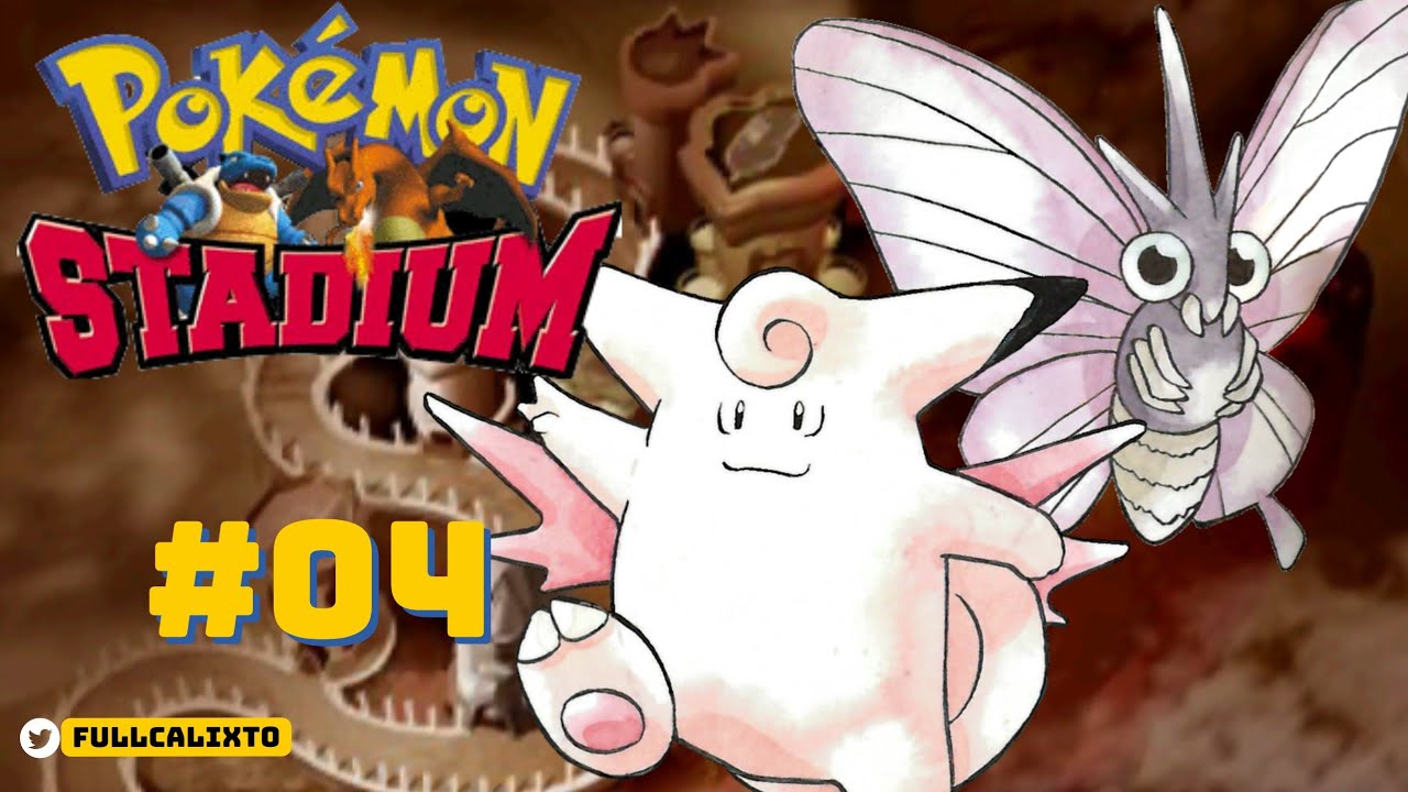 TIPO FOGO?! SÓ DE CLEFABLE E VENOMOTH AQUI! - POKÉMON STADIUM GYM ...