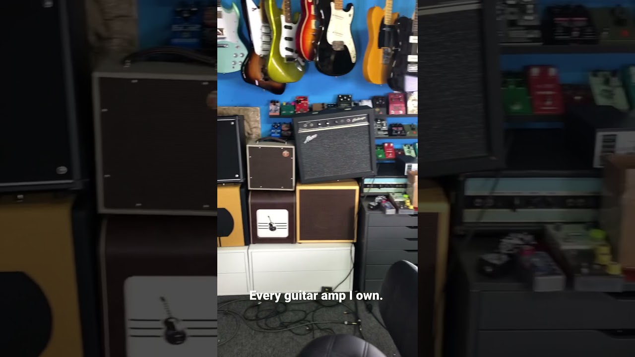 Every guitar amp I own #shorts @60 Cycle Hum - YouTube