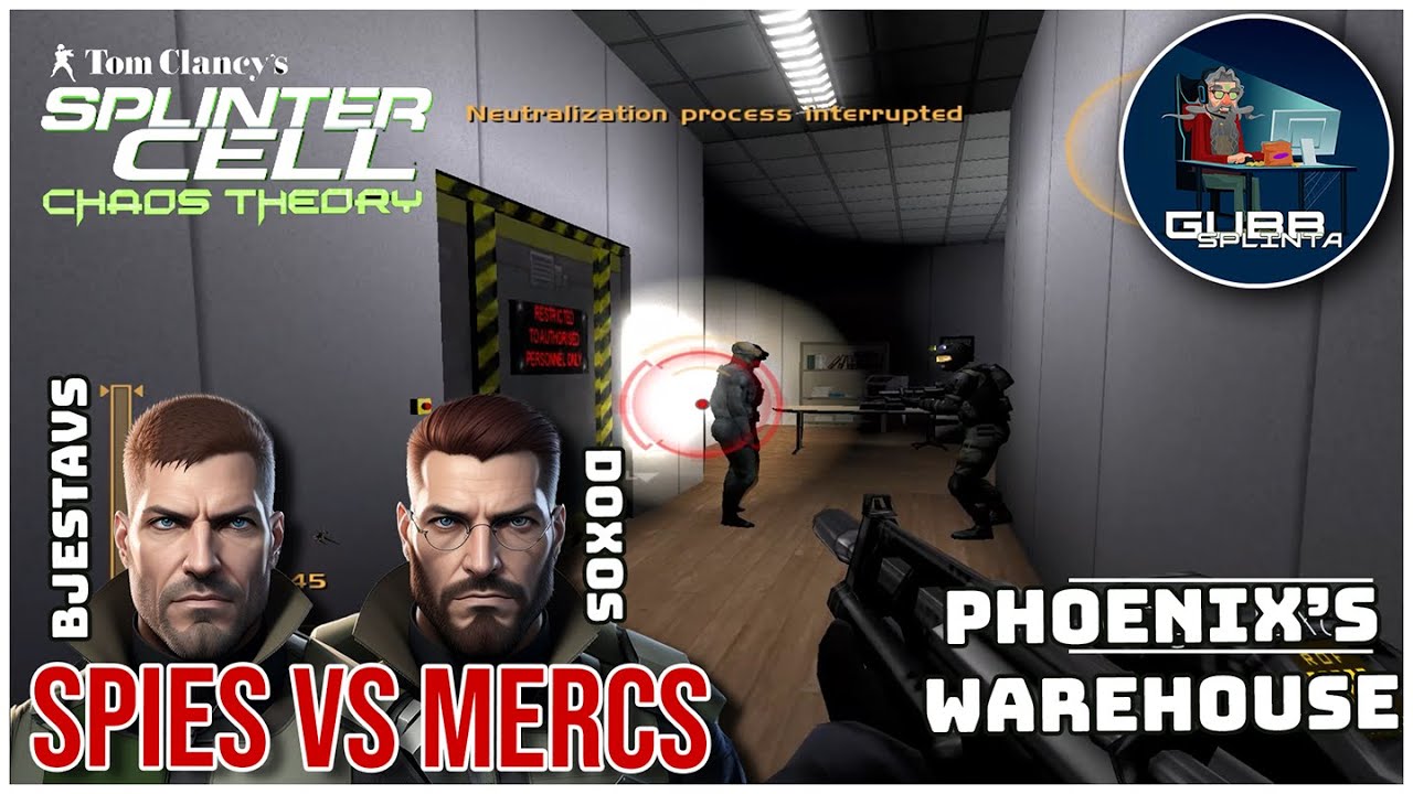 Splinter Cell Chaos Theory multiplayer was ahead of its time - YouTube