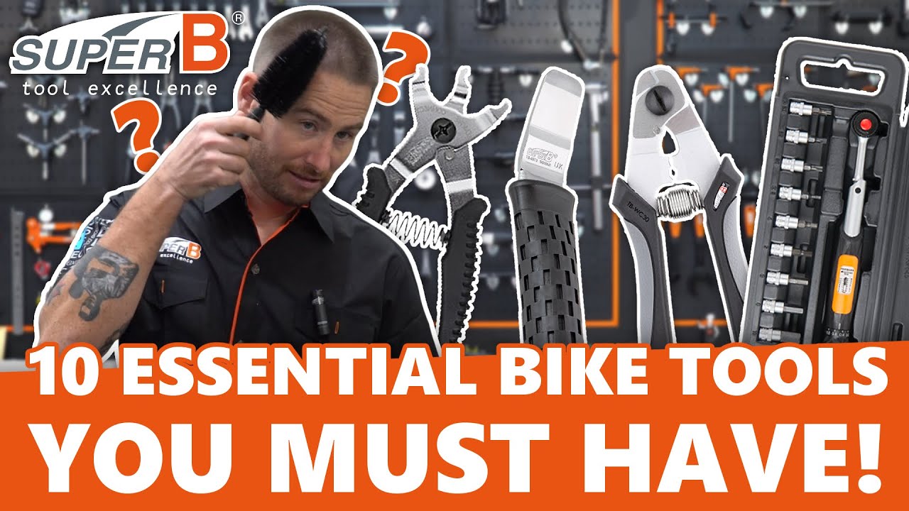 10 ESSENTIAL BIKE TOOLS YOU MUST HAVE! - YouTube