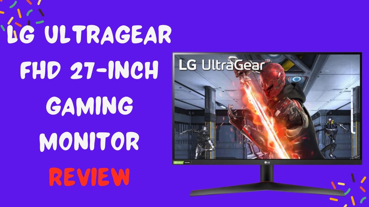 LG UltraGear FHD 27-Inch Gaming Monitor 27GN800-B, IPS 1ms (GtG) with ...