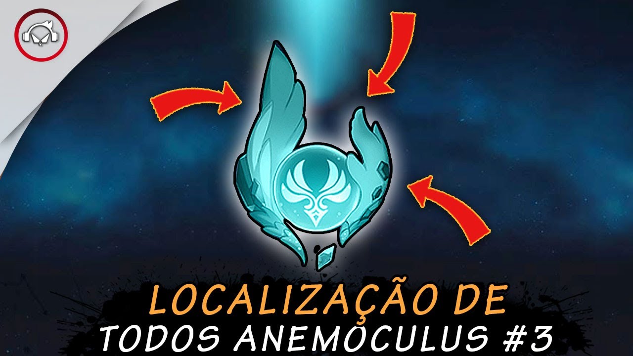 Genshin Impact, Localização de TODOS Anemoculus | Super Dica PT-BR #3 ...