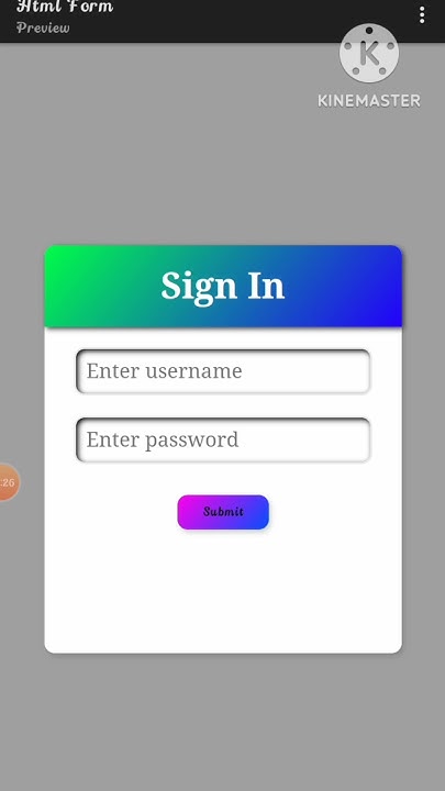 Form Using Html And Css Coding Htmlcssjs Webdesign Webdevelopment