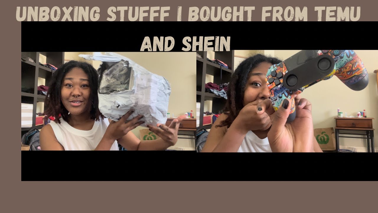 Unboxing Stuff I Bought from Temu and Shein | Gaming|Room Decor Finds ...
