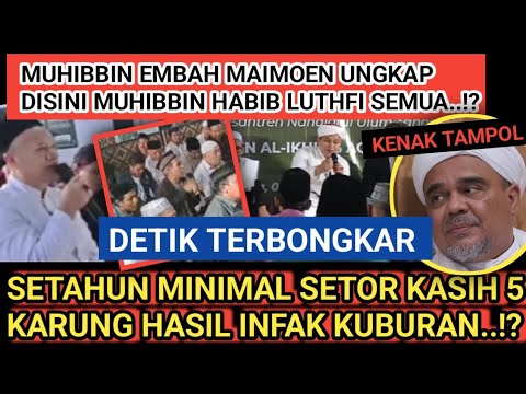 HABIS TERBONGKAR MINIMAL STOR 5 KARUNG HASIL INFAK KUBURAN.!? HABIB ...