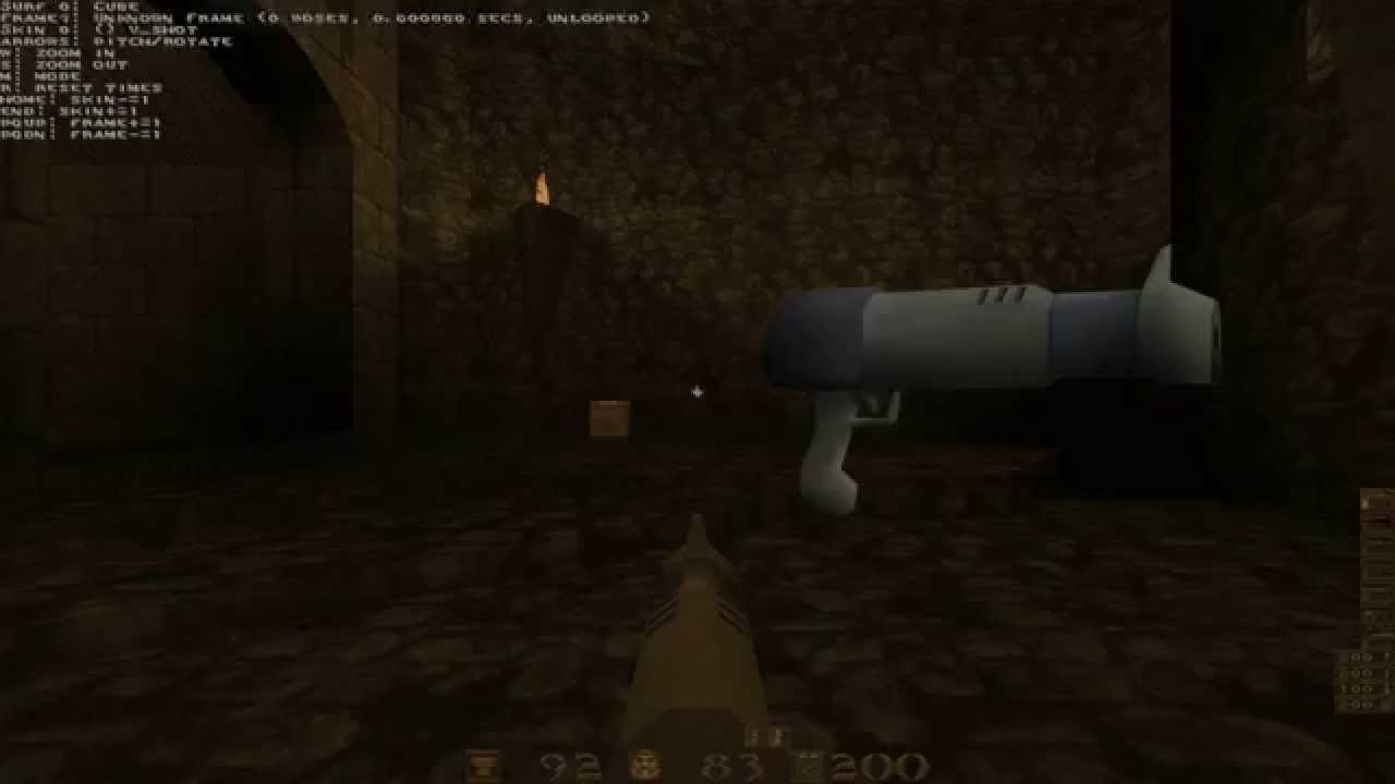 Quake 1 Mod Machinegun Model, Skin & Animation Continued - YouTube