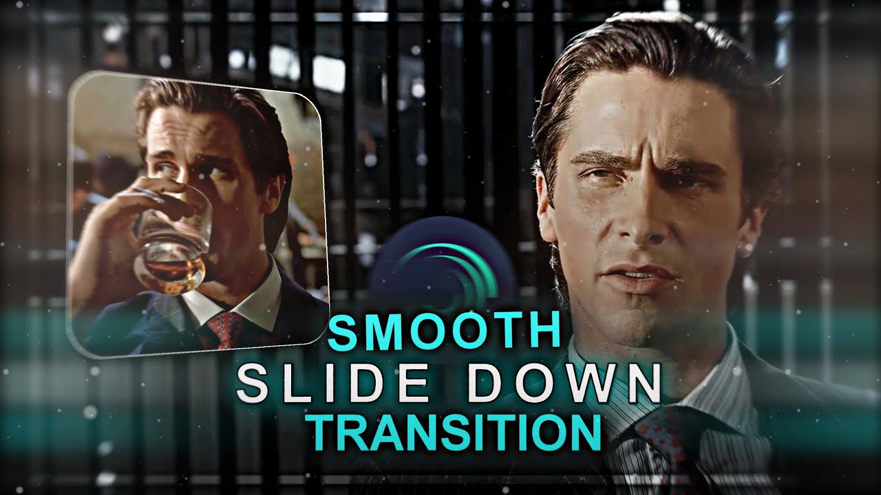 Smooth slidedown transition tutorial || AlightMotion(+preset/xml) - YouTube