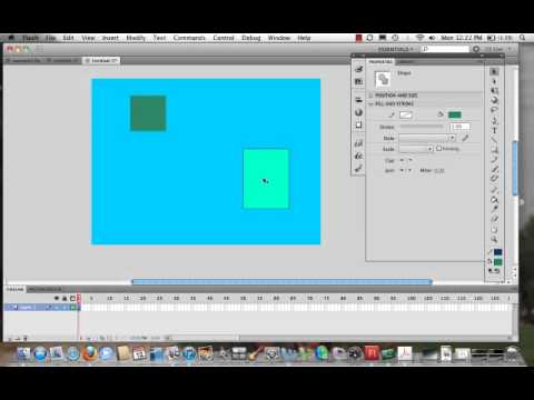 An overview of the Flash Environment- Panels, Toolbar, Workspaces - YouTube