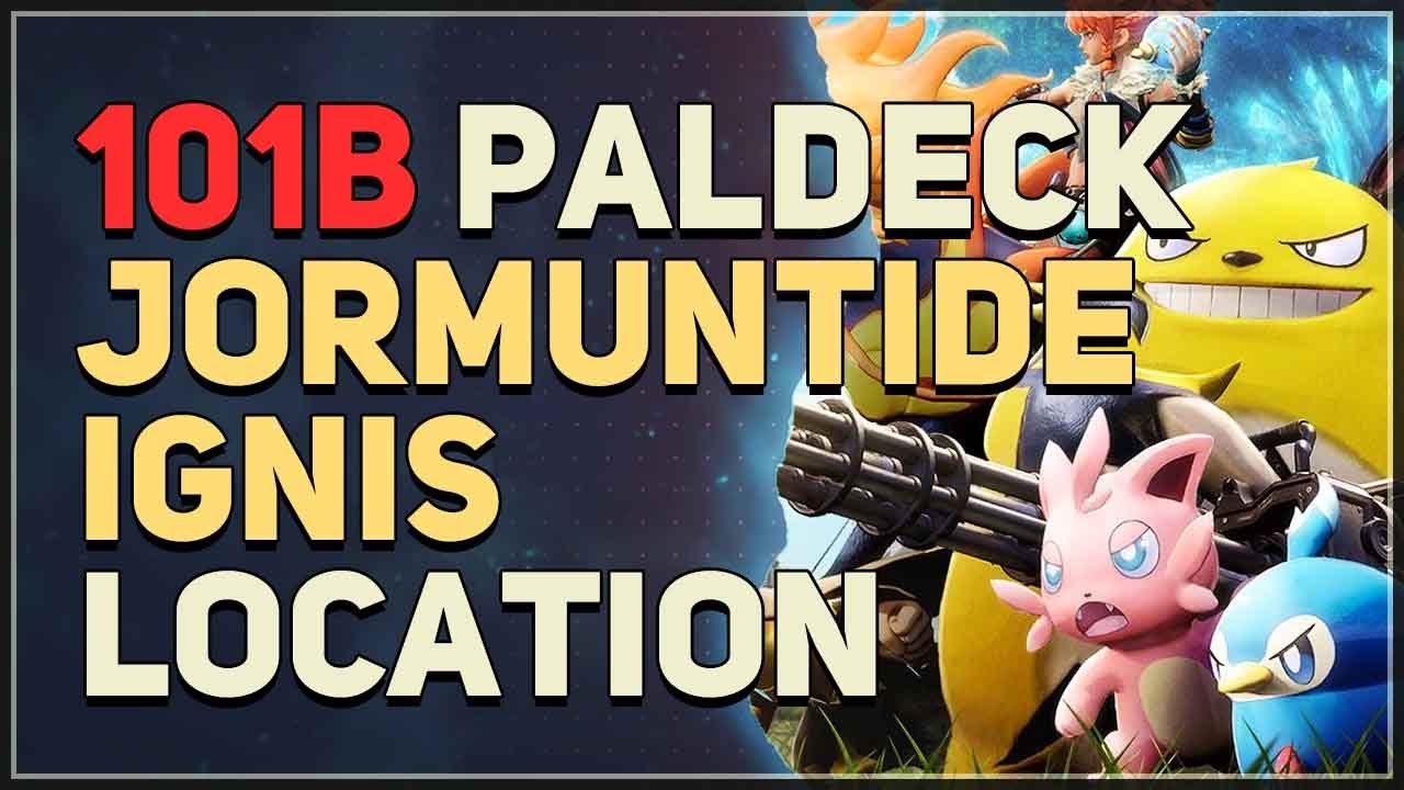 How to get Jormuntide Ignis Palworld Paldeck No 101B - YouTube