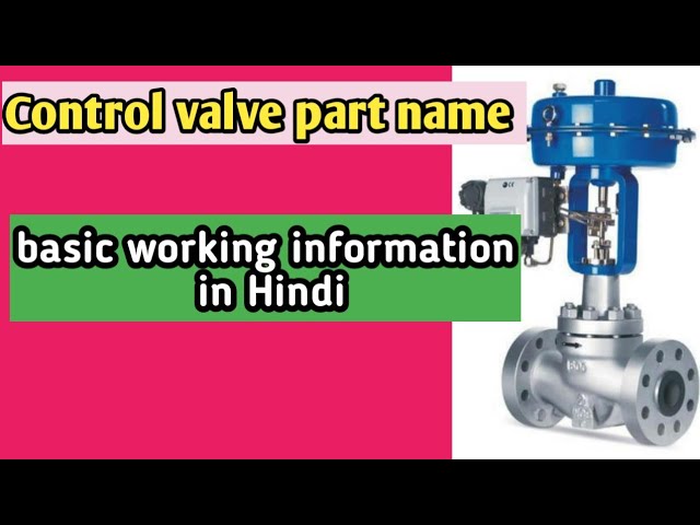 Control Valve Parts Name