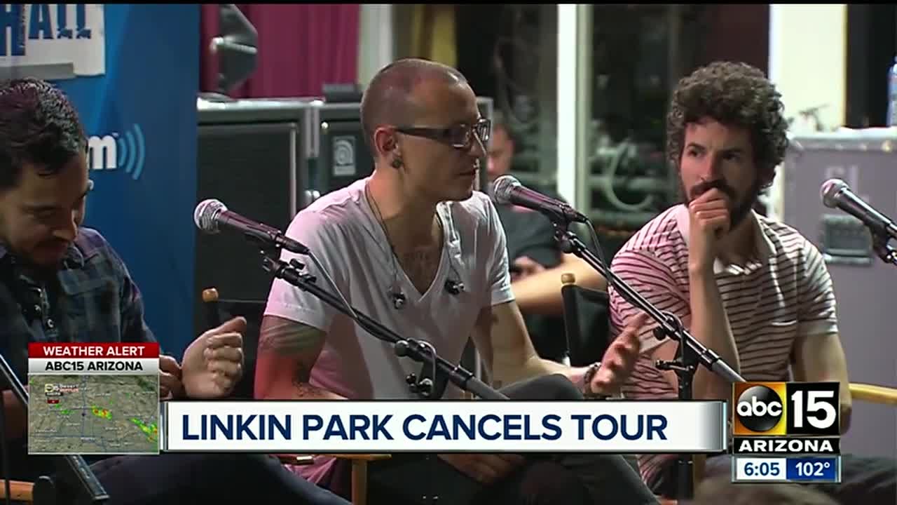 Linkin Park cancels tour after lead singer found dead - YouTube