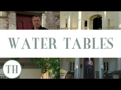 What Is A Water Table In Architecture