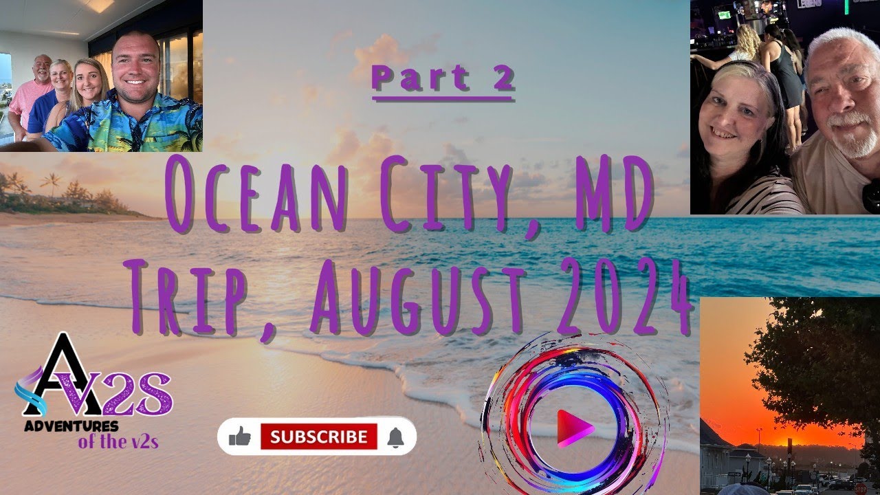 Ocean City, MD / Anniversary at Purple Moose / Boardwalk / Resort Town ...