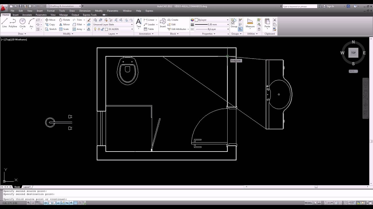 Curso AutoCAD 2D Comando Align YouTube curso-autocad-2d-comando-align-youtube