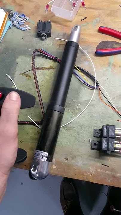 Linear Actuator Relay Test - YouTube