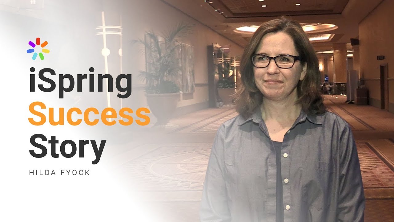 Hilda Fyock about iSpring - YouTube
