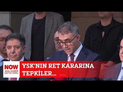 YSK'nın ret kararına tepkiler... 23 Mayıs 2026 Ozan Gündoğdu ile NOW Ana Haber Hafta Sonu