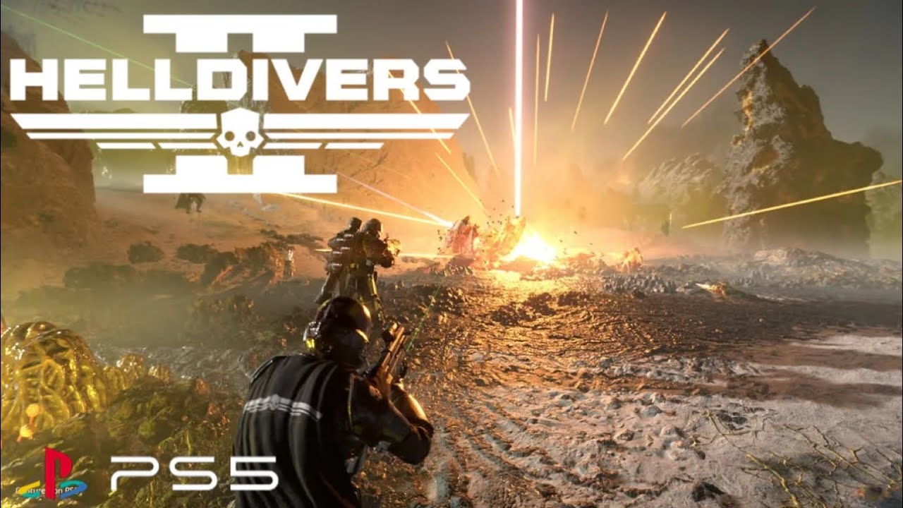 Is It AWESOME? Helldivers 2 PS5 New Player Training Tutorial Mission - YouTube