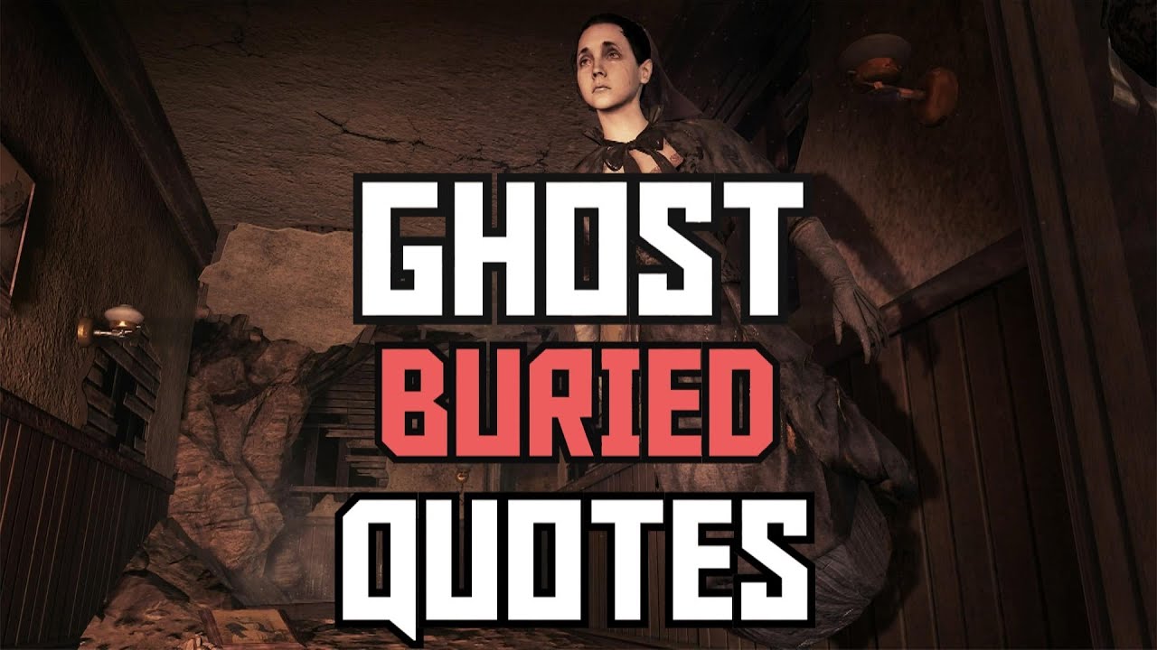 Ghost Audio Quotes in BURIED - Black Ops 2 ZOMBIE AUDIO FILES - YouTube