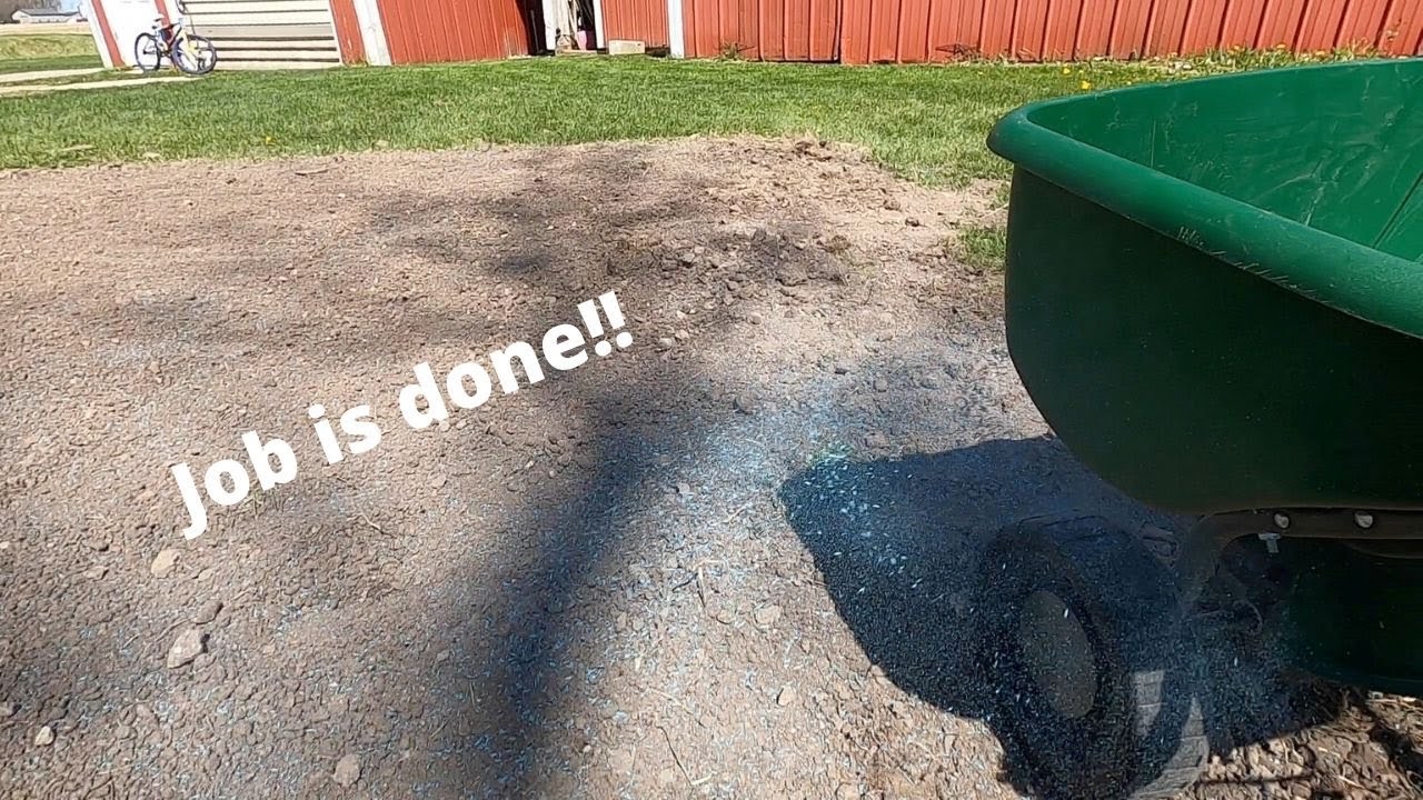 Day 5: Seeding | Landscaping job done - YouTube