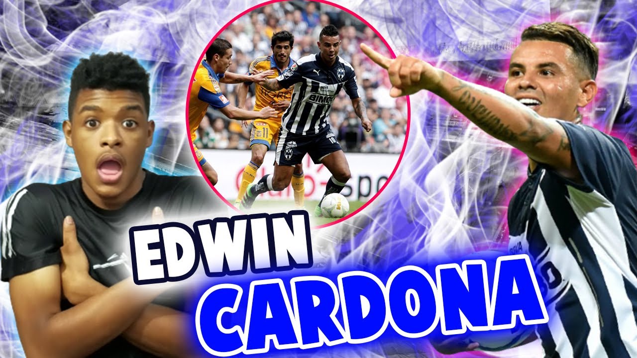 REACCIÓN | A EDWIN CARDONA - SUS MEJORES JUGADAS Y GOLES EN RAYADOS DE ...