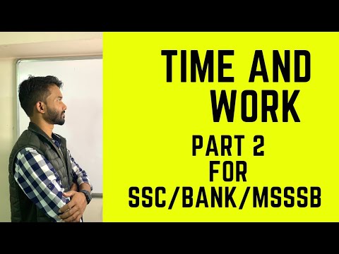 TIME AND WORK PROBLEMS SHORTCUTS AND TRICKS || PART 2 - YouTube