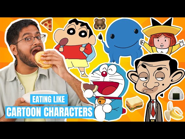 Eating Cartoon Characters