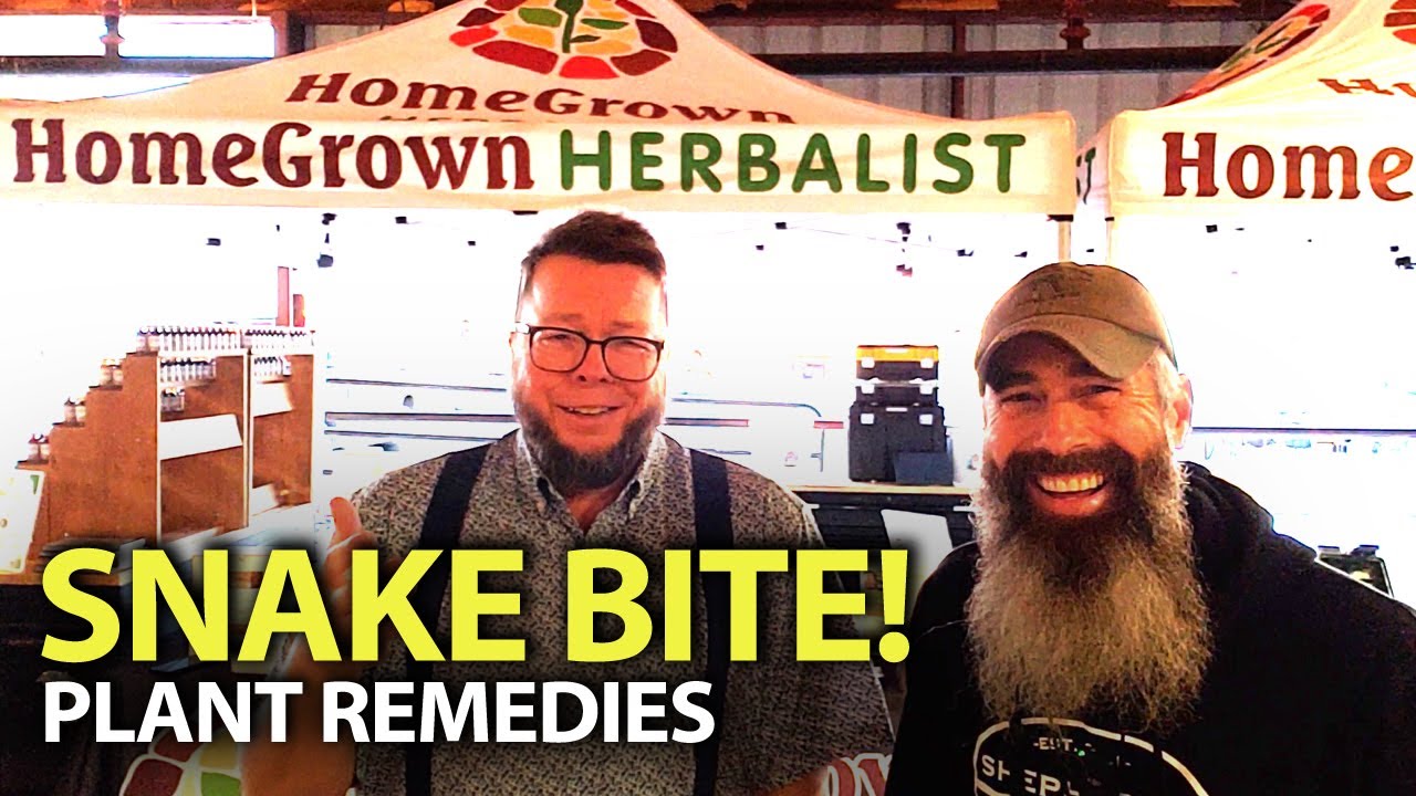 Plants For Snake Bites - Doc Jones and Homesteading! - YouTube