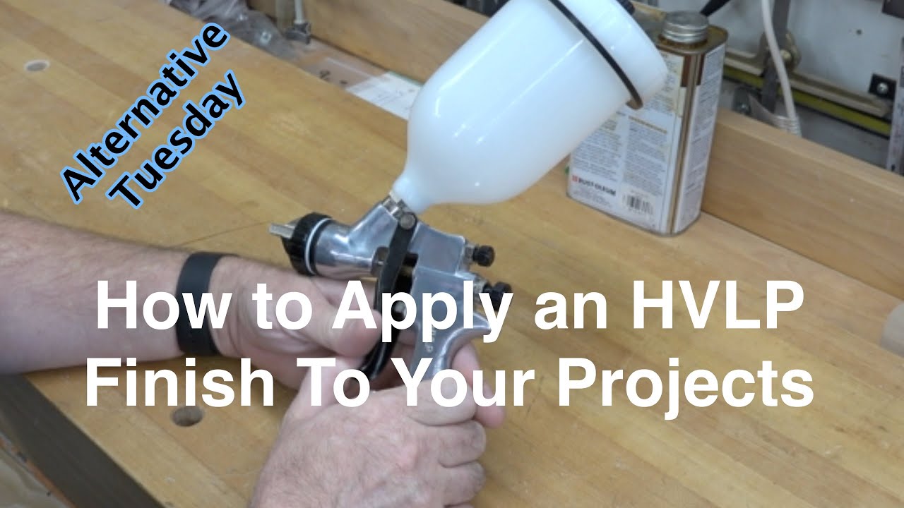 My Method of HVLP Finishing - YouTube